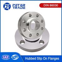 China 3 Inch DIN 86030 Carbon Steel Slip On Flange A105 PN16 SORF for Petroleum Industry for sale