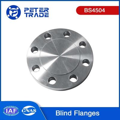 China BS4504 Stainless Steel Blind Flange 6 Inch PN2.5 A182 F304 F316 BLRF for Industrial Pipelines for sale
