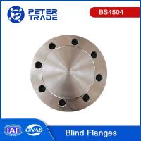 China BS4504 PN40 Carbon Steel Blind Flange Raised Face 6 Inch Blank Flange Plate for Piping Systems for sale