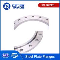 China JIS B2220 30K Stainless Steel Plate Flange Raised Face 10A to 400A Welding Blank Flange for sale