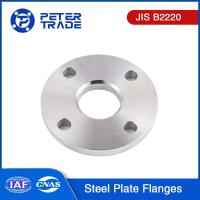 China JIS B2220 Stainless Steel Plate Flange 63K Raised Face Flat Face 10A-400A for Water Treatment for sale