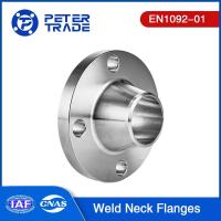 China EN1092-01 Weld Neck Pipe Flange PN2.5 Carbon Steel A105 TYPE 11 for High Pressure Industrial Applications for sale