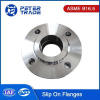 China ASME B16.5 Class 150 Carbon Steel Slip On Flange A105 SO Flange 1/2-24 Inch for sale