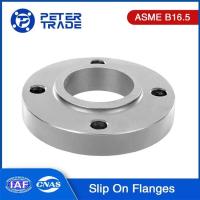 China ANSI B16.5 Class 300 Carbon Steel Slip On Flange A105 Raised Face 1/2-24 Inch for sale