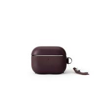 China OEM Leather Earbuds Case With Protective Cover Carry Strap For AirPods Pro for sale