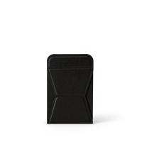 China Adhesive PU Leather Phone Wallet Card Holder With Thumb Slot Design for sale