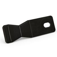 China Adhesive PU Leather Phone Wallet Card Holder With Thumb Slot Design for sale