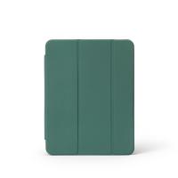 China Custom Vegan Leather Magnetic Tablet Cover With Tri Fold Stand Function For IPad for sale