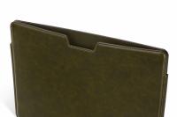 China OEM Premium Leather Tablet Sleeve With Protective Pouch Handcrafted Stitching for sale