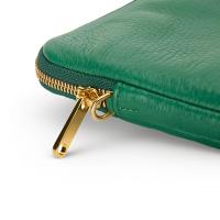 China OEM Premium Leather Laptop Bag With Zipper Closure Soft Interior Compartment for sale