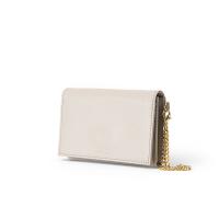 China OEM Minimalist Mini Leather Chain Wallet With Slim Card Holder Design for sale