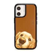 China PU Leather Hybrid Phone Case With Raised Screen Printing Shockproof TPU Bumper for sale