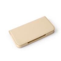 China OEM Folio Flip Premium Leather Wallet Phone Case With Matching Color Frame Design for sale
