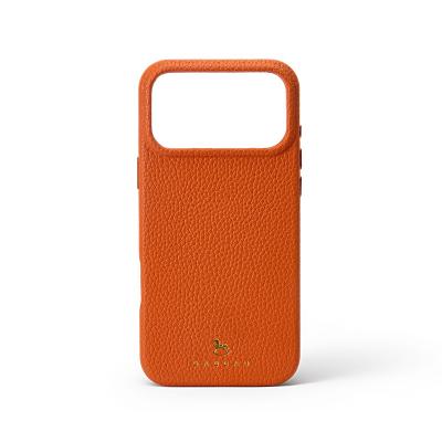 China OEM Full Wrap Textured Leather Mobile Phone Case With Protective Cover Design for sale