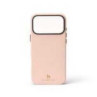 China OEM Hybrid Leather MagSafe Phone Case With Slim Protective PC Shell for sale
