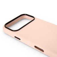 China OEM Hybrid Leather MagSafe Phone Case With Slim Protective PC Shell for sale