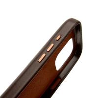 China Custom Fashion PU Leather Look Phone Case With Premium Character Decoration for sale