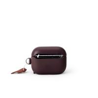 China OEM Leather Earbuds Case With Protective Cover Carry Strap For AirPods Pro for sale