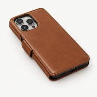 China OEM Leather Full Cover Folio Wallet Phone Case With Multiple Card Slots for sale