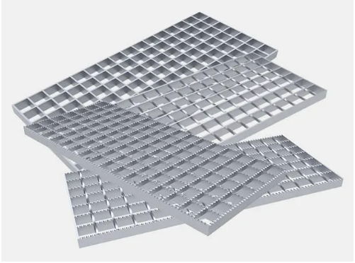 Building Materials Ms Galvanized Metal Steel Bar Grating with Fixing Clips for Municipal Projects