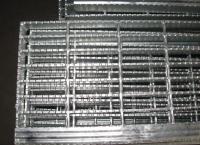 China Twisted / Round Bar Galvanized Serrated Grating , 30 X 5 Bearing Bar Grating for sale