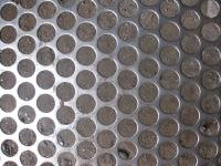 China Customized different hole 1mm Iron plate Galvanized perforated metal mesh for sale