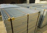 China Plain galvanised floor grating , 3 / 5mm Thickness walkway mesh grating for sale