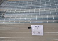 China 32 X 5mm Steel Walkway Grating , Flat Hot Dipped Galvanised Steel Grating for sale