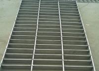 China Stainless Steel Heavy Duty Steel Grating , Round Bar 25 X 5 SS Floor Grating for sale