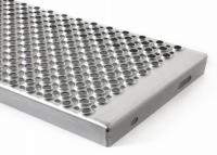 China Perforated Galvanized Steel Stair Treads 1.5 - 5mm Thickness Anti Slip Surface for sale