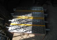 China Perforated Galvanized Steel Stair Treads 1.5 - 5mm Thickness Anti Slip Surface for sale