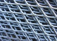 China Anti Slipping Expanded Metal Mesh Low Carbon Steel Material 4.5mm - 100mm LWM for sale