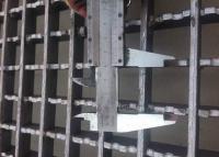 China Durable Q235 Outdoor Galvanized Steel Stair Treads High Strength Material for sale