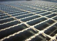 China Galvanized Serrated Flat Bar With Twisted Square Rod Anti Slip Oil Proof for sale