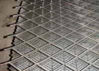 China 2mm Thickness Expanded Wire Mesh , Highway Fencing Expanding Mesh Sheets for sale