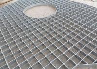 China Floor Pressure Locked Steel Grating Metal Grid Hot Galvanized Anti - Sliding for sale
