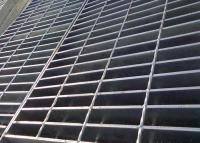 China ISO9001 Parking Galvanized Steel Grating Cross Bar Length Under 1200mm for sale