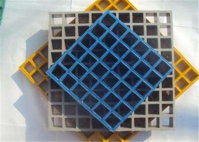 China High Strength Chemical Resistant FRP Grating with Colorful Surface for Industrial Flooring for sale