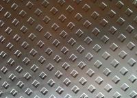 China Square Hole Perforated Stainless Steel Plate , Length 1m Perforated Mesh Sheet for sale