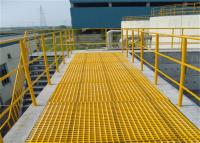 China 38 × 38 × 38 Plastic Floor Grating High Strength Anti - Sliding Petroleum Platform for sale