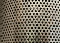 China Sliver Galvanized Perforated Metal Mesh ISO9001 Approval 2mm Round Hole for sale