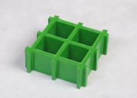 China Green Plastic Grate Covers 1220 X 3660 Fibreglass Reinforced Plastic Grating for sale
