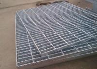 China Galvanised Flat Bar Serrated Steel Grating Platform Steel Floor Grating for sale