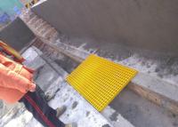 China Fiberglass + Resin base Plastic Floor Grating Molded 38MM Customized for sale