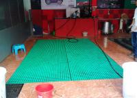 China Free Sample Light Weight Plastic Floor Grating Square Hole 25MM for sale