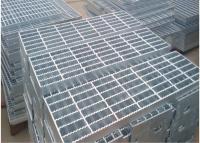 China 30x5 Steel Bar Grating Hot Dipped Galvanized Serrated Steel Grating for sale