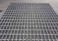 China SS Grating Twisted Bar Steel Floor Grating 6 x 6mm Plain Bar 32mm x 5mm for sale