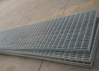 China SS Grating Twisted Bar Steel Floor Grating 6 x 6mm Plain Bar 32mm x 5mm for sale