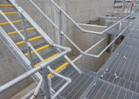 China Closed End Plain Platform Steel Grating Welded Bar Grating 6m Length for sale