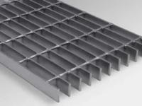 China Metal Serrated Drainage Toothed HDG Steel Serrated Floor Gratings for sale